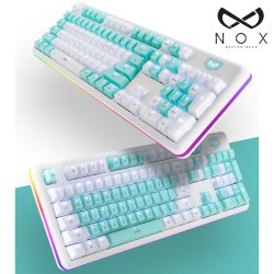 녹스 게이밍 키보드 기계식 크리스탈키캡 VALKAN CK - SSG.COM