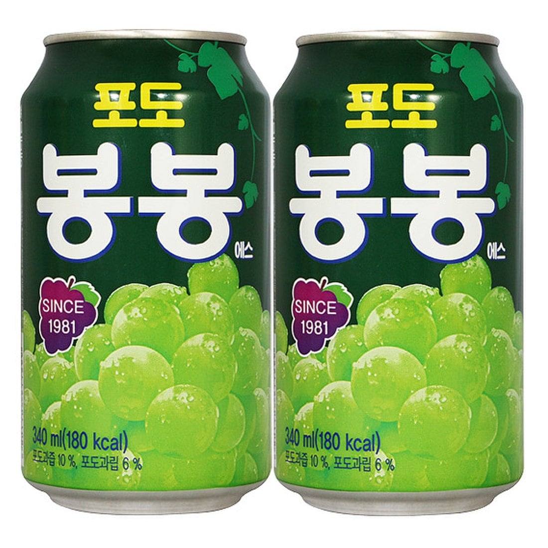 포도봉봉 340ml x 24캔 / 캔음료 음료수 봉봉, 믿고 사는 즐거움 SSG.COM