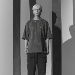 송지오 선플라워 티셔츠 GY - SSG.COM