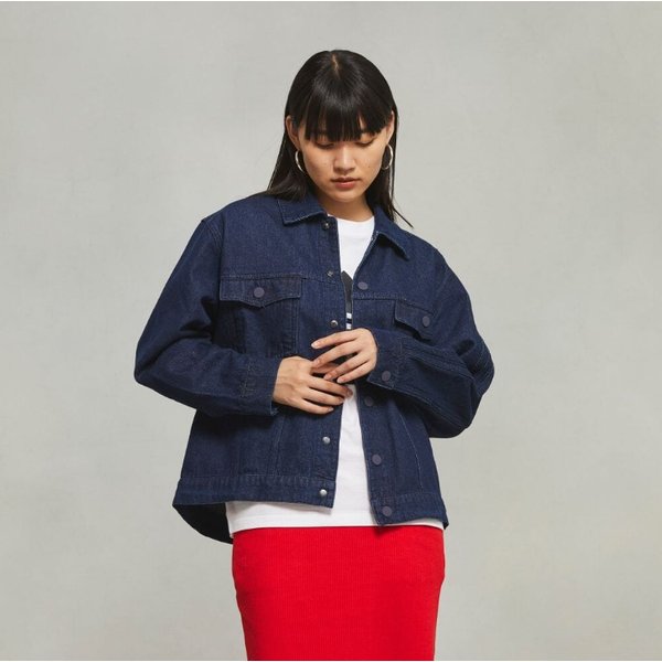 [여성]데님재킷 IN0265 아디다스오리지널 x 크세니아슈나이더 캐주얼 아우터 청자켓 인디고블루 - SSG.COM