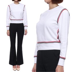 [톰브라운] 21FW 여성 콘트라스트 맨투맨 (FJT179A_06931_100_21F) - SSG.COM