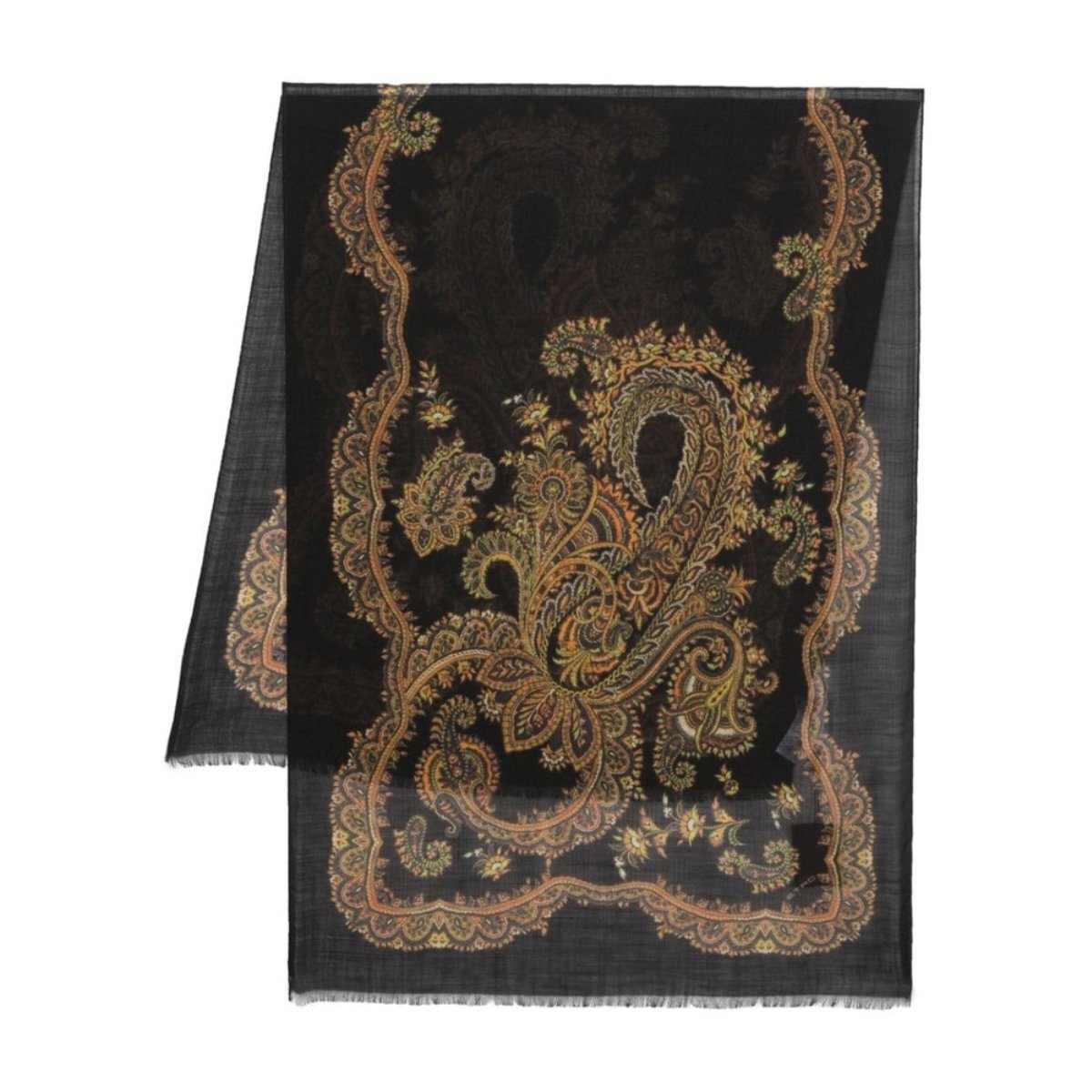 에트로 Scarf Etro Scarf 9538 10007 1 BLACK - SSG.COM