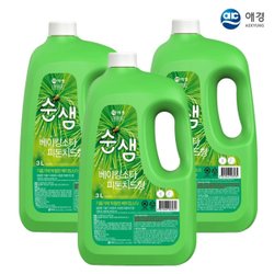 [애경] 순샘 주방세제 피톤치드 3L 3개 - SSG.COM