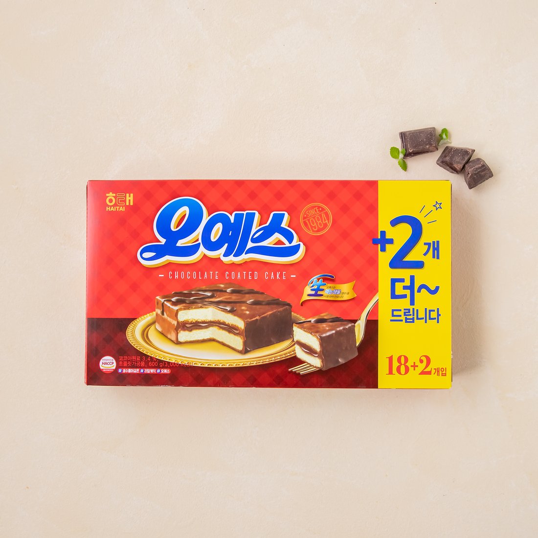 해태 오예스18입540g (NE.O.002 택배), 믿고 사는 즐거움 SSG.COM