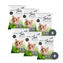 [SSG직배송] 퀸오브샌드 고양이 두부모래 숯 3kg*6개입 - SSG.COM