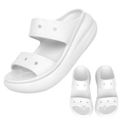 크록스 CROCS 클래식 크러쉬 샌들 207670-100 화이트 - SSG.COM