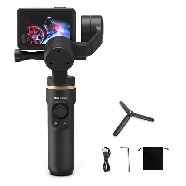 INKEE Falcon Plus 3 GoPro 1098765 OSMOInsta360 액션 카메라 용 짐벌 스태빌라이저 핸드 헬드 ...