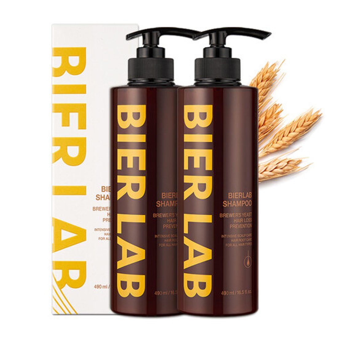 [비어랩] 독일 맥주효모 탈모샴푸 490ml 2통, 믿고 사는 즐거움 SSG.COM