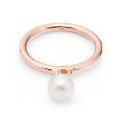 판도라 PANDORA 187525P 컨템포러리 진주 로즈 반지 - SSG.COM