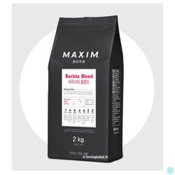 맥심 원두 홀빈 생두 커피 바리스타 블렌드 2KG - SSG.COM