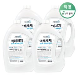 바른세제연구소 베이킹소다 액체세제 3L x 4개 - SSG.COM