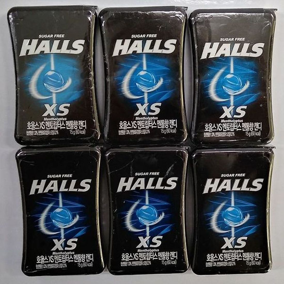 HALLS XS 캔디15g 6입(멘토립터스향) 호올스목캔디, 믿고 사는 즐거움 SSG.COM