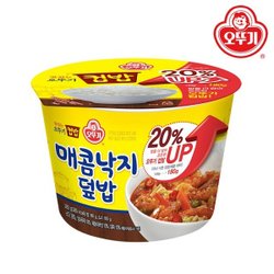 오뚜기 컵밥 매콤낙지덮밥 280g x 12 - SSG.COM