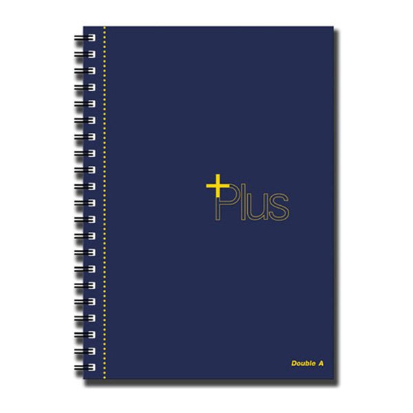 더블에이 플러스 절취노트 스프링노트 절취 좌철노트 A4 네이비-A4 네이비 80매 - SSG.COM