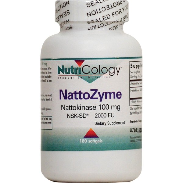뉴트리콜리지 NattoZyme 100 mg 180 소프트젤 - SSG.COM