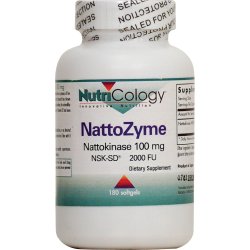 뉴트리콜리지 NattoZyme 100 mg 180 소프트젤 - SSG.COM