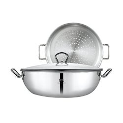 PN풍년 샤르텐클래식 웍+찜기 28cm - SSG.COM