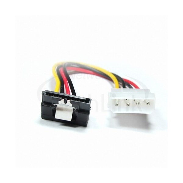 (MachLink) IDE-SATA 전원 ㄱ자 변환 Lock 케이블 젠더 15cm, ML-ISP-915 - SSG.COM