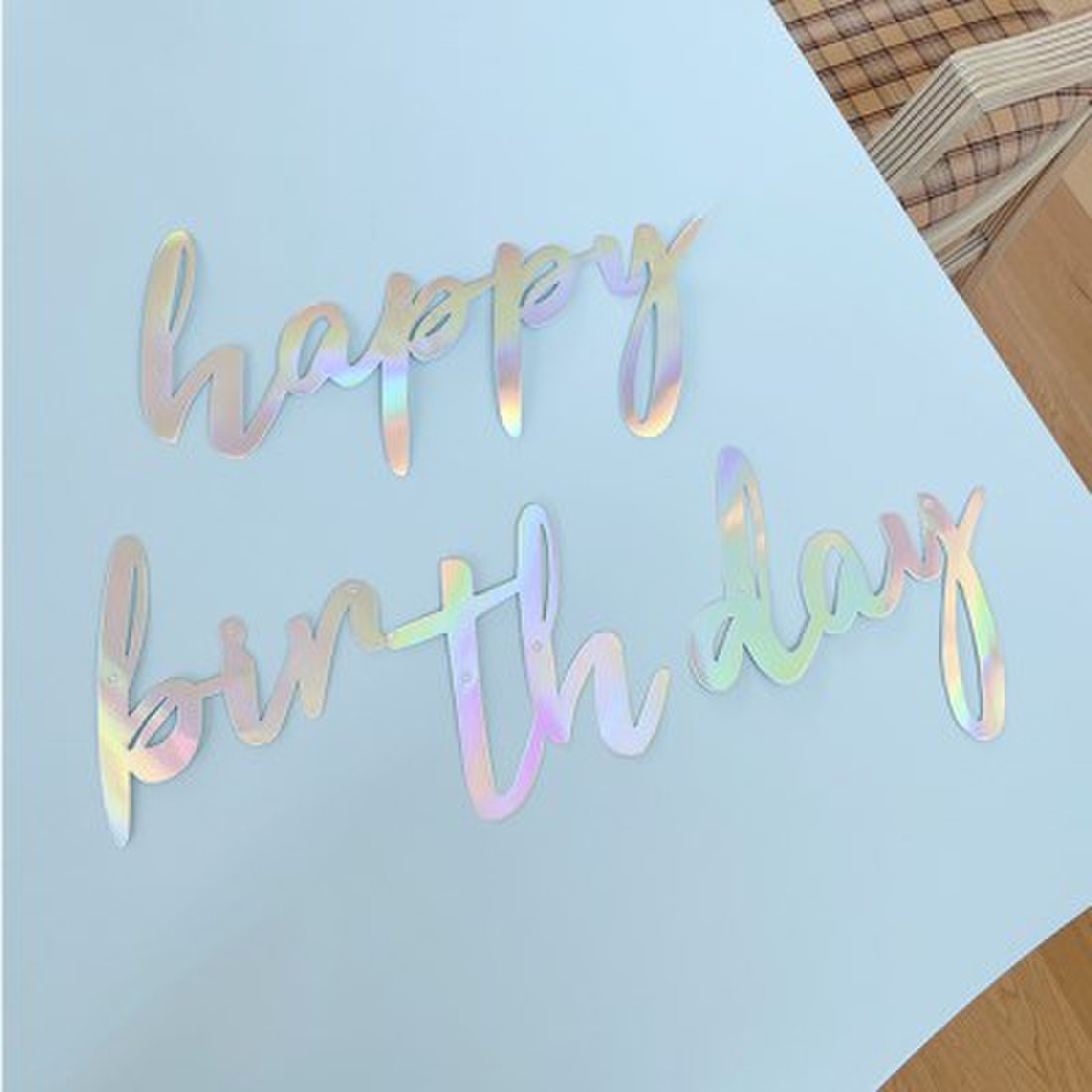 Happy Birthday Curve Garland 해피벌스데이커브가랜드(3색), 믿고 사는 즐거움 SSG.COM