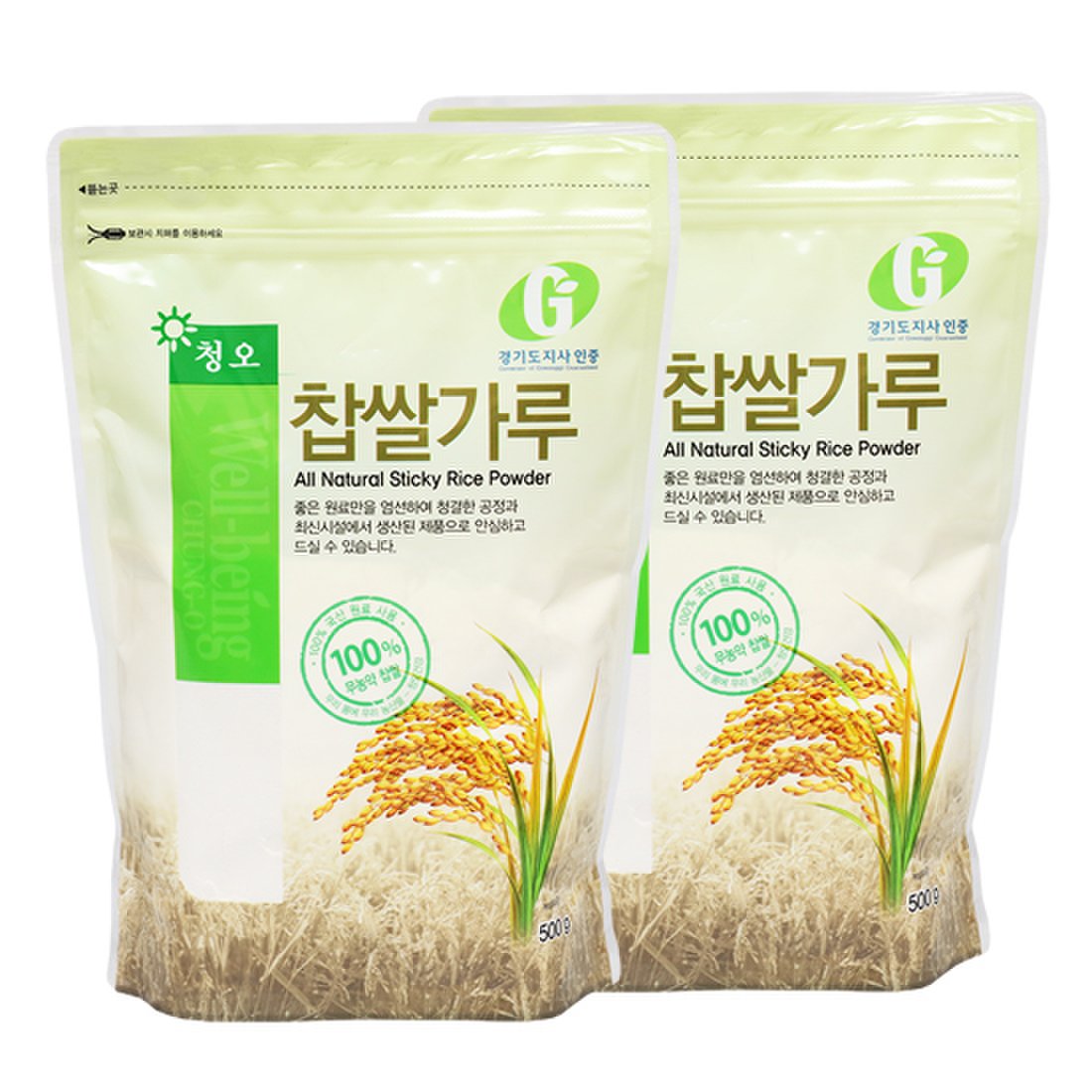 [청오건강]무농약찹쌀가루(500g) 2ea, 이마트몰, 당신과 가장 가까운 이마트