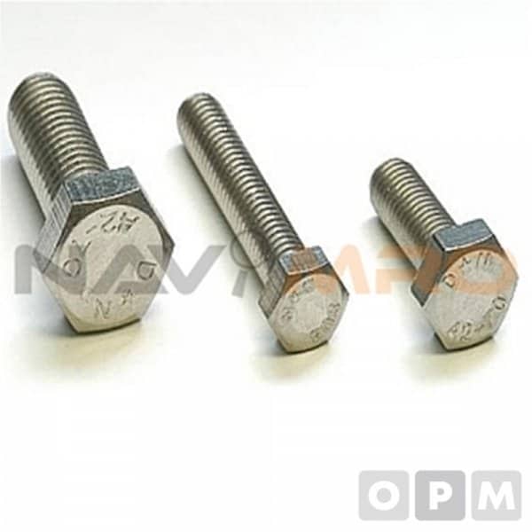 스텐 육각볼트 SUS304 M8 1P0EA PITCH1.25 길이80 - SSG.COM