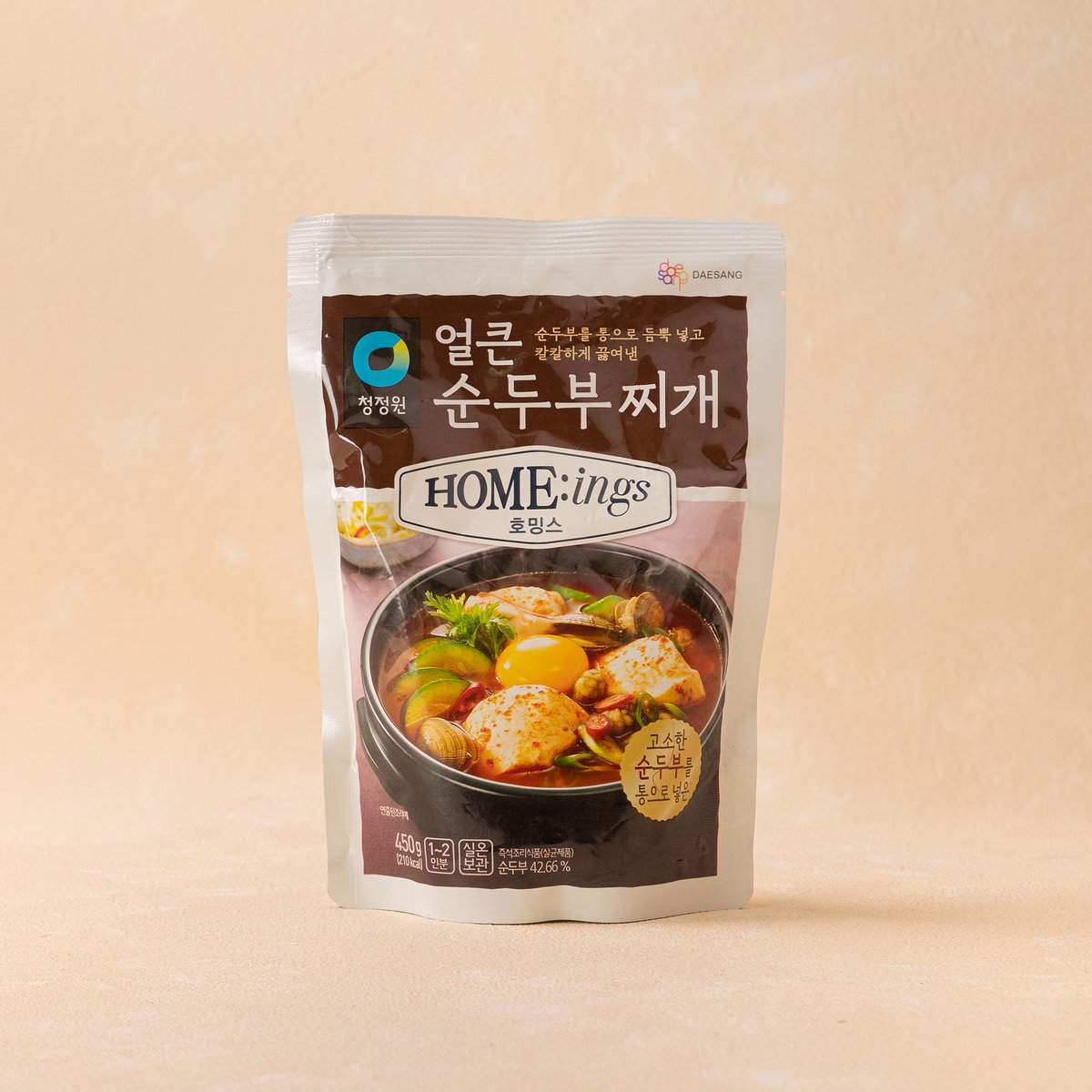 청정원 호밍스 얼큰 순두부찌개 450g - SSG.COM