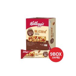 켈로그 에너지바 크런치넛 30g X 12개입 9박스 - SSG.COM