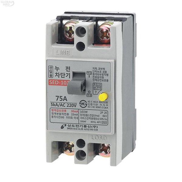 누전차단기 ELB SED-102Wd a 2P 75/100A 산업용 S - SSG.COM
