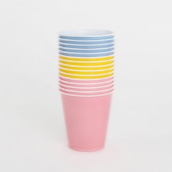 이라이프 컬러컵 다회용 플라스틱컵 15개입210ml X ( 3세트 ), 믿고 사는 즐거움 SSG.COM