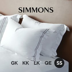 [시몬스] 베네딕트 스티치 침구세트 SS - SSG.COM