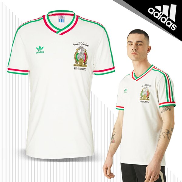 아디다스 멕시코 A JSY 85 반팔 IT7759 화이트_신 - SSG.COM