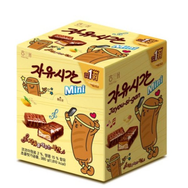 자유시간 mini 초콜릿 38p, 380g, 1개 - SSG.COM