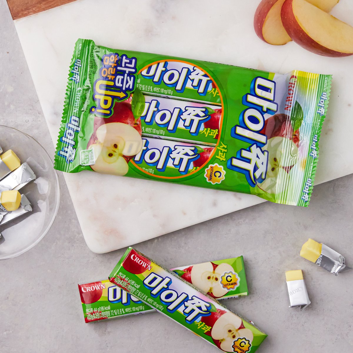 크라운 마이쮸 사과 3입 132g - SSG.COM