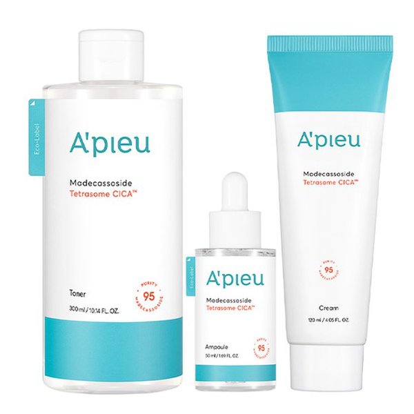 [어퓨] 마데카소사이드 테트라좀 토너300ml+크림120ml/앰플50ml - SSG.COM