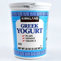 코스트코 커클랜드 플레인 무지방 그릭 요거트 907g x 1통 아이스박스+얼음팩 냉장발송 - SSG.COM