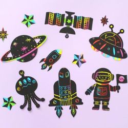 우주 스크래치 페이퍼 2p - SSG.COM