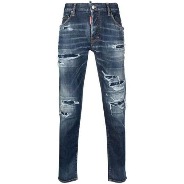 23FW 디스퀘어드2 데님 스트레이트 팬츠 S71LB1261S30789470 BLUE - SSG.COM