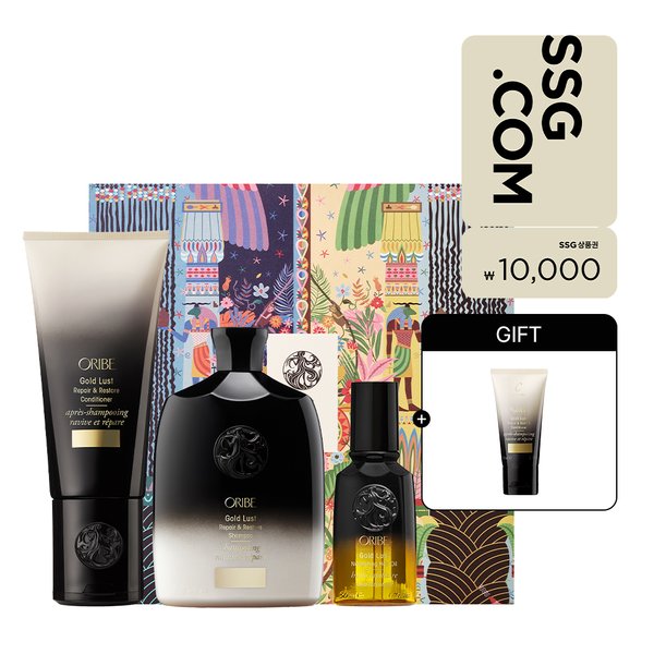 [4월 상품권 1만원] 골드 러스트 컬렉션 (샴푸250ml+컨디셔너200ml+헤어오일50ml)+컨디셔너50ml - SSG.COM