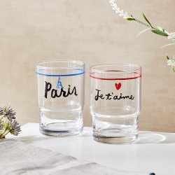 [모던하우스] 본보이지 데일리 유리컵 2P세트 245ml - SSG.COM