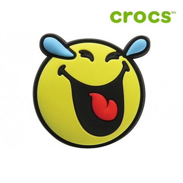 [하프클럽/크록스]크록스 지비츠 /F79- 10006986 / Smiley Brand Tears of Joy - SSG.COM