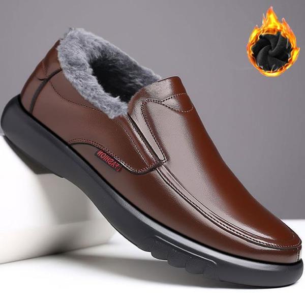 [더블디] 남성 겨울 데일리 슬립온 기모안감 클래식 로퍼 TT808 (S12335865) - SSG.COM