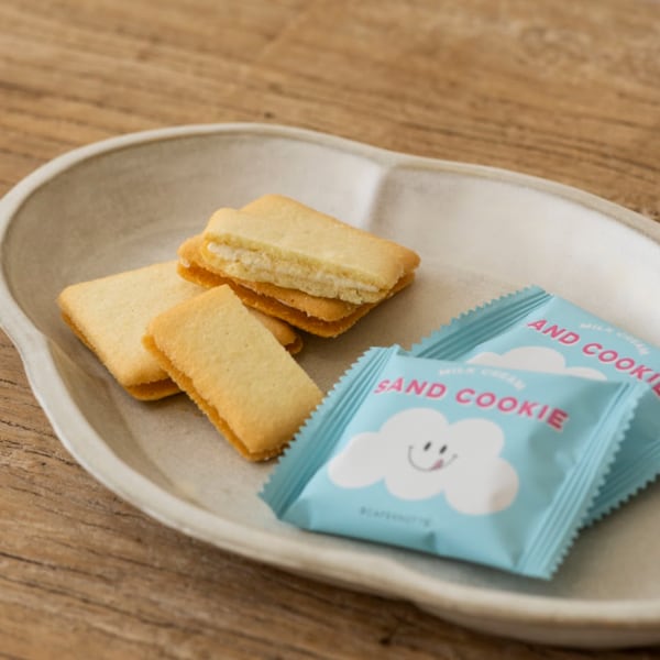 노티드 밀크크림 샌드쿠키(랑드샤) 90g - SSG.COM