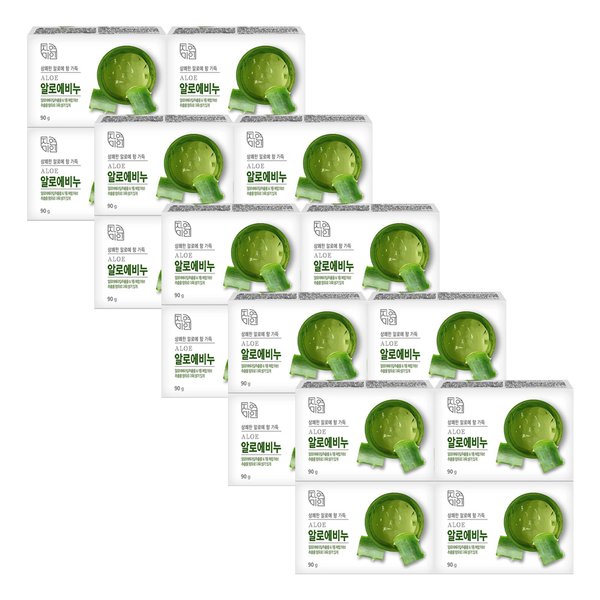 무궁화 자연미인 알로에 비누(90gX4개) X 5개 - SSG.COM