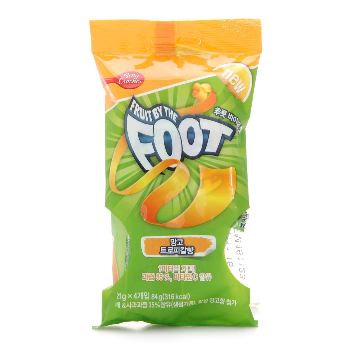 후룻바이더풋 망고 트로피컬향 84g(21g＊4개입) - SSG.COM