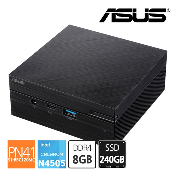 ASUS PN41-S1 미니PC N4505 COM Port RAM 8G/SSD 240G - SSG.COM