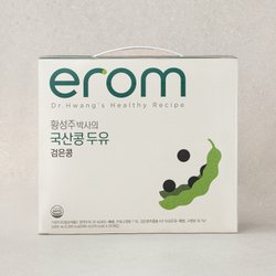 [이롬] 황성주 국산콩 검은콩 두유(190ml*20) - SSG.COM