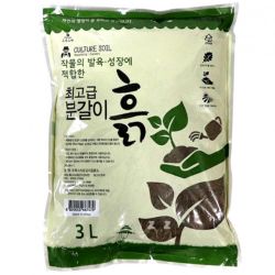 식물 발육성장 고급 분갈이 흙3L 잘자라는흙 화분관리 - SSG.COM