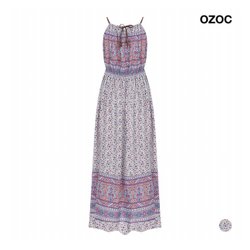 [OZOC] 여성 페이즐리 어깨끈 슬리브리스 롱원피스, 믿고 사는 즐거움 SSG.COM