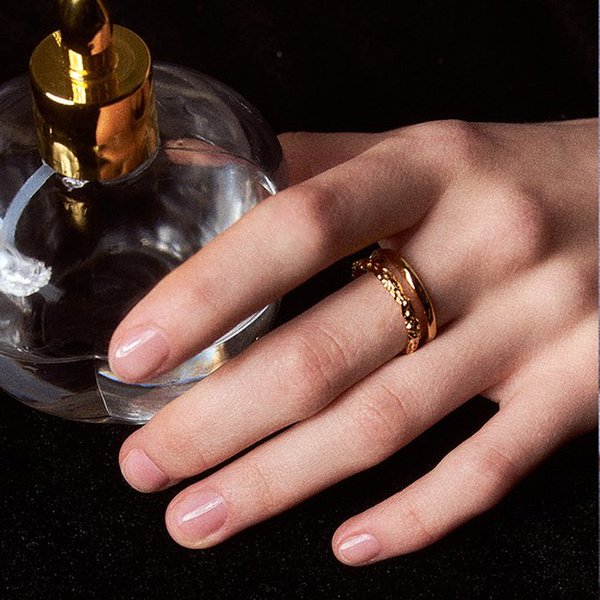 [Hei][ITZY 유나, 박소담, 정소민, 주현영, 샤이니 민호&키 착용] foil two lines ring - SSG.COM