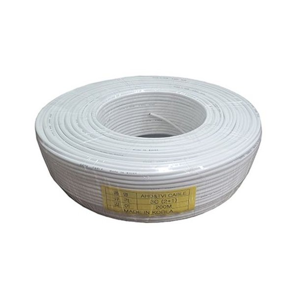 SOKOOB CCTV AHD TVI CVI 전용 CCTV 케이블 3P 200m 단심 고급 - SSG.COM